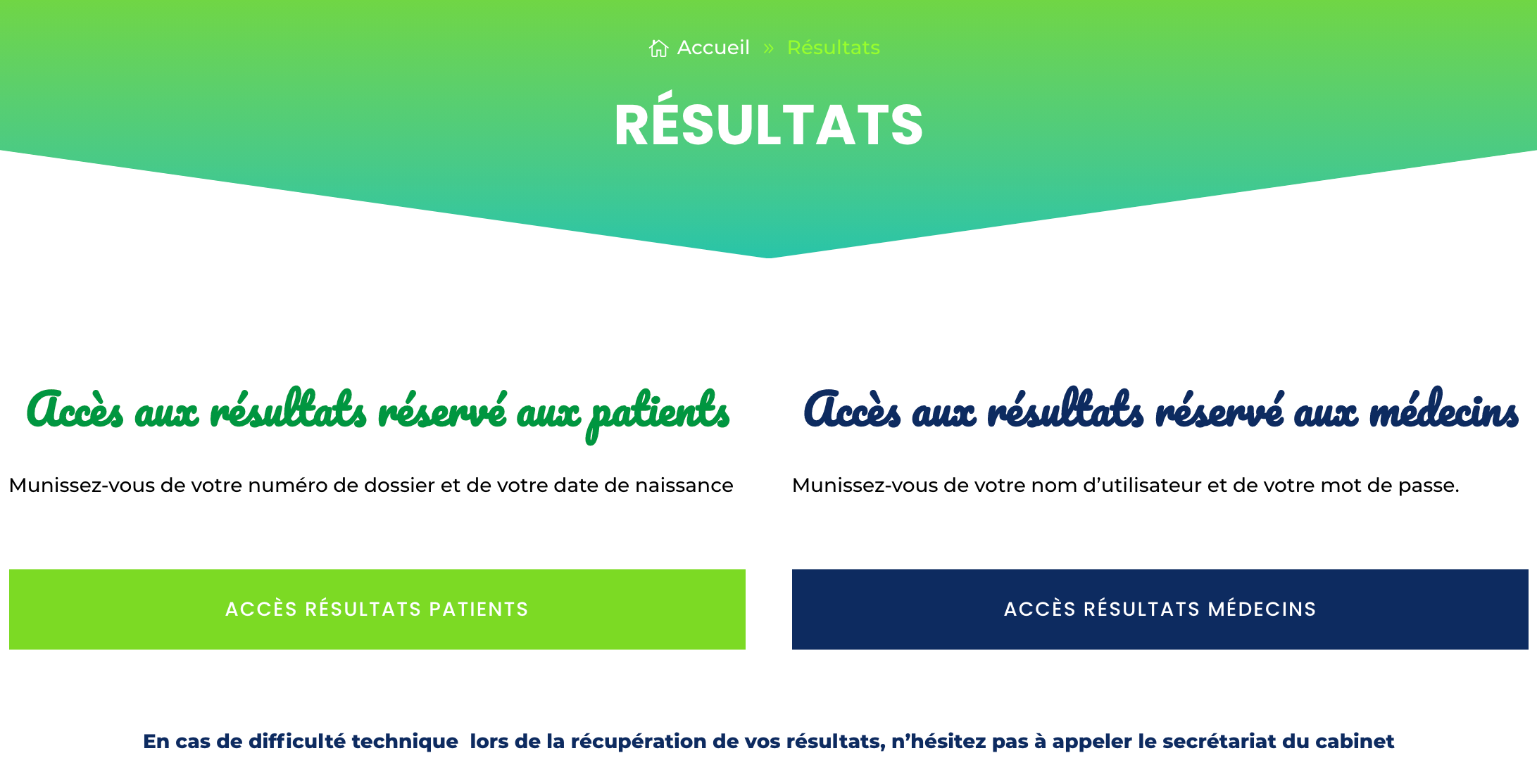 Résultats d'examens en ligne | Imagerie Médicale Saint Marcellin